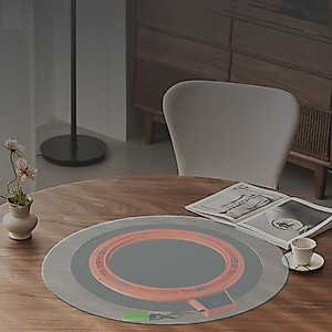 MegLob Universal Electric Lazy Susan Turntable Bearing, Automatic Rotating Table Tray Base, Lazy Susan Parts, Power Bank Lazy Susan Bearing, Nestable with Traditional Lazy Susan Turnable,Black l