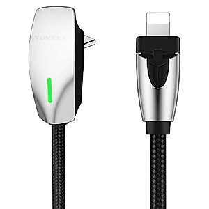 YONZEE USB C to Lightning Cable for Tesla Model 3/Y/S/X: 6ft iPhone Charger Type C to Lightning Cable, 60W Fast Charging Cord Compatible with iPhone 14/13/12/11/XS/XR/X/8/7/6/5/SE/iPad