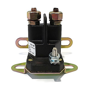 The ROP Shop Universal 3 Post/Pole 12 Volt Starter Solenoid Riders Lawn Mowers & Tractors