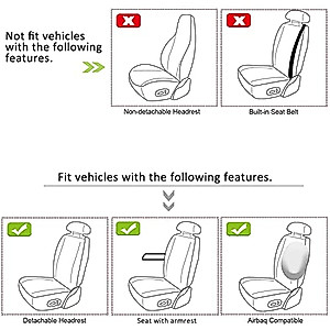 KENNISI Seat Cushion – Non-Slip Orthopedic Gel & Memory Foam Coccyx Cushion for Tailbone Pain – Car Seat Cushion (Blue, 1-pc)