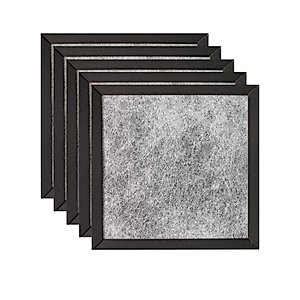 Wocase AOR115/HAPF115/AOR118 Carbon Filter Replacement, Compatible with Holmes E HAP116Z, HAP115Z Air Cleaner, 5 Pack