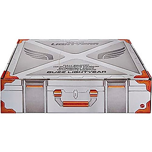 Mattel Lightyear Toys 12-in Action Figure with Accessories, Buzz Lightyear with 4 Gear Up Accessories