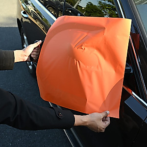 FOSHIO Mirror Wrap Tool Wood 15inch U-Sharp Bumper Car Vinyl Wrap Application Tools Window Tint Kit