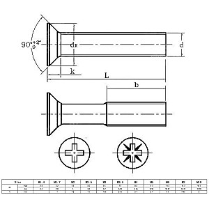 Queenbox 500Pcs M2 M2.5 M3 KM Screw Flat Head Phillips Screws Laptop Notebook Computer Screw Replacement Kit for Sony, DELL, Samsung, IBM, HP, Toshiba