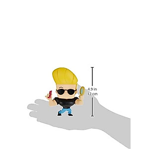 Funko POP Animation: Johnny Bravo - Johnny with Mirror & Comb, Multicolor, 5 inches, (57789)