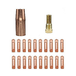 Mig Welding Gun Accessory Tips/Nozzle/Tip Holder, Compatible with Chicago Electric Welder | Clarke Welder 130EN 180EN | Craftsman Mig Welder 22-PK (.035" KIt -22-PK)