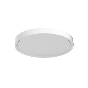 12 Inch 24W LED Flush Mount Ceiling Light Fixture, 5000K Daylight White, 3200LM, Flat Modern Round Light Fixtures, 240W Equivalent White Ceiling Lamp for Kitchens, Stairwells, Bedrooms.etc. 2Pack