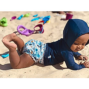 Cheeky Cloth One Size Reusable Swim Diaper (Sea Creatures)