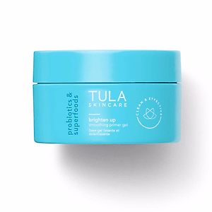 TULA Skin Care Brighten Up Smoothing Primer Gel - Silicone-Free, Non-Comedogenic Face Primer Grips Makeup, Infused with Yuzu and Willowherb, 1.41 fl oz.