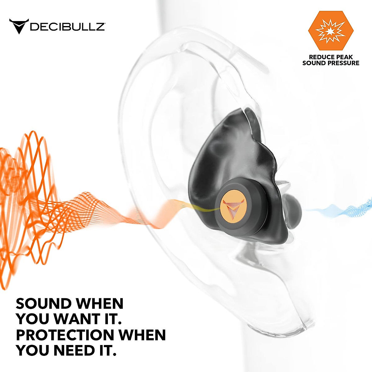 Decibullz - Custom Molded Percussive Filters, Custom Molded Hearing Protection