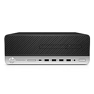 HP 600 G4 SFF Desktop Intel i7-8700 UP to 4.60GHz 32GB DDR4 New 512GB NVMe SSD Built-in AX210 Wi-Fi 6E BT Dual Monitor Support Wireless Keyboard and Mouse Win11 Pro (Renewed)