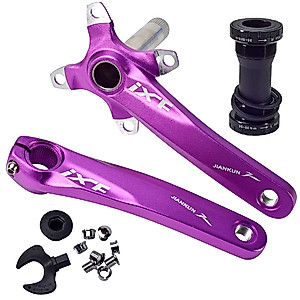 Crank | Mountain Bike Left and Right Cranks (Silver)