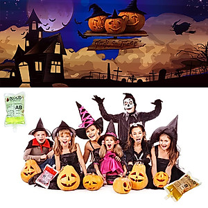 20 Pack Blood Bags for Drinks,8.5oz Anti-Leak Bags with Cap,Reusable Food Grade Bags,Decoration Cups for Halloween and Christmas