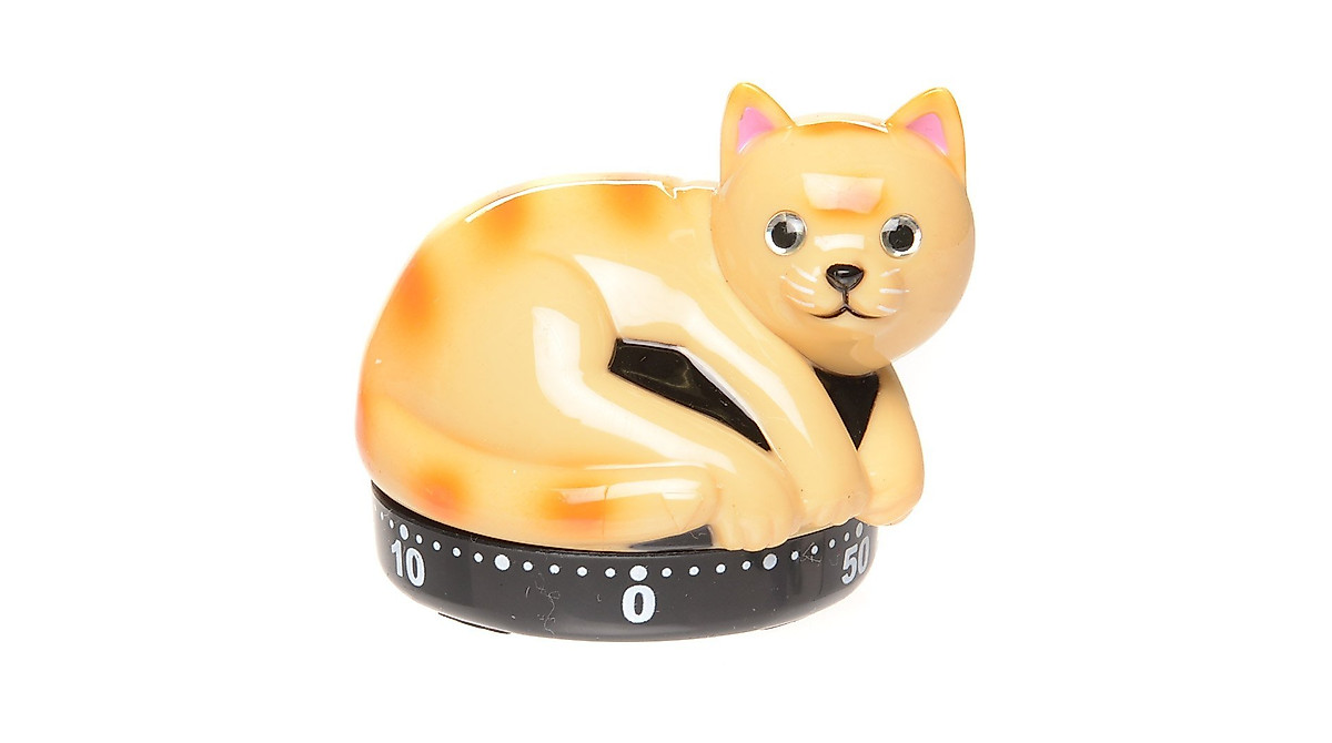 Cosa Nova Tabby Cat Kitchen Timer - Cute & Functional
