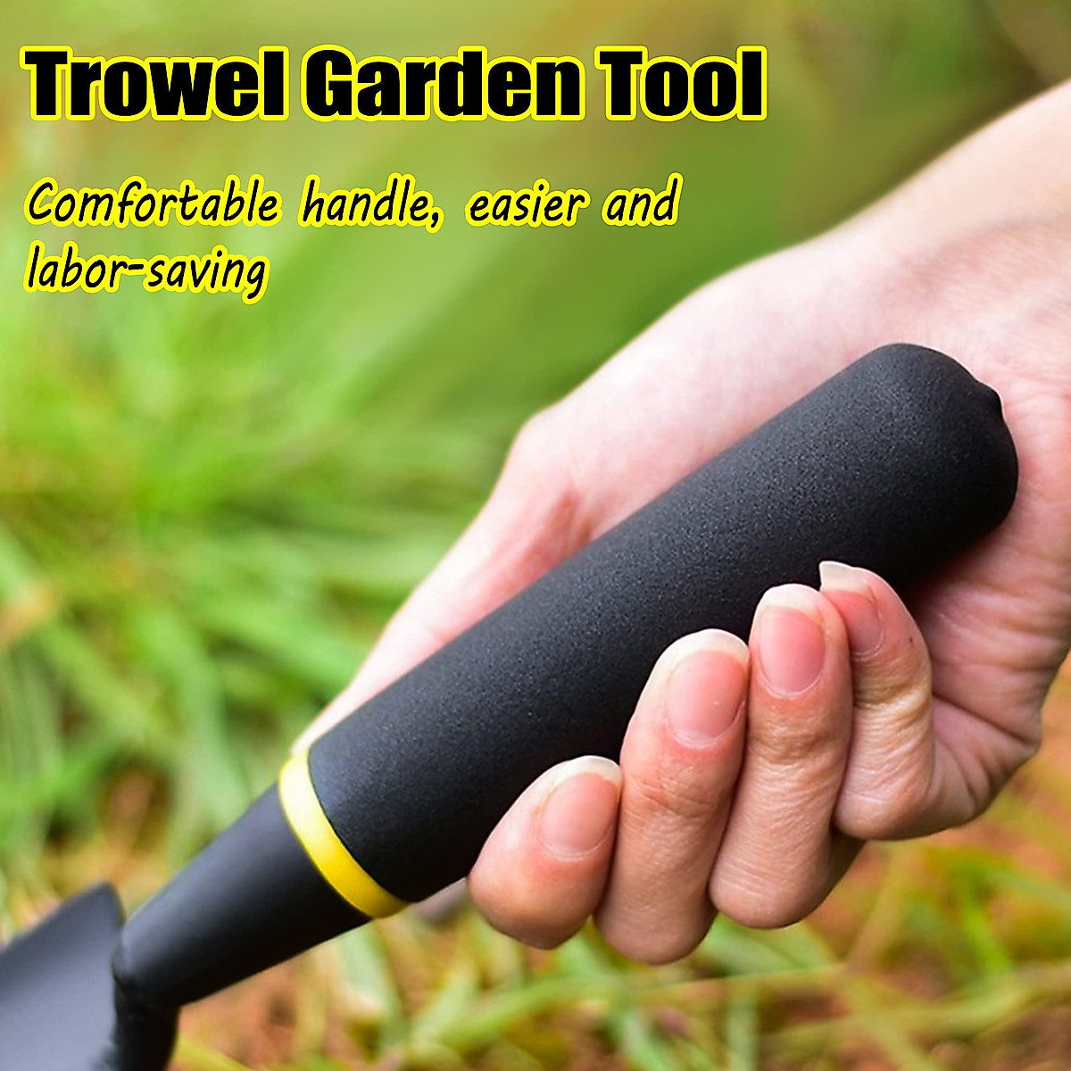 Garden Trowel, Heavy-Duty Trowel Garden Tool, Super Hard Hand Trowel, Garden Shovel for Diligent Farmer Soil Excavation, Planting and Transplanting