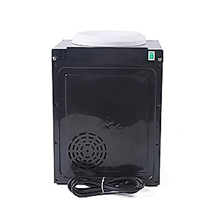 550W Electric Water Dispenser for 3 to 5 Gallon,Top Loading Water Cooler Dispenser Countertop Warm & Hot & Cold Water Dispenser