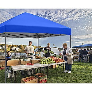 ABCCANOPY Durable Easy Pop up Canopy Tent 10x10, Royal Blue