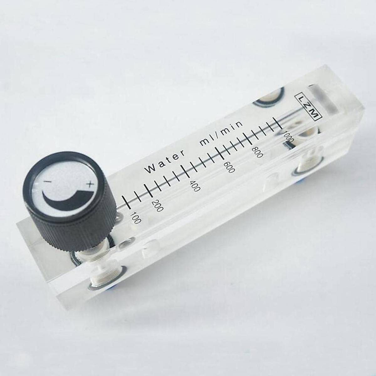 100-1000mL/min LZM-6T Acrylic Panel Water Liquid Flowmeter Rotameter with Control Valve Push in Fit 6mm Tube