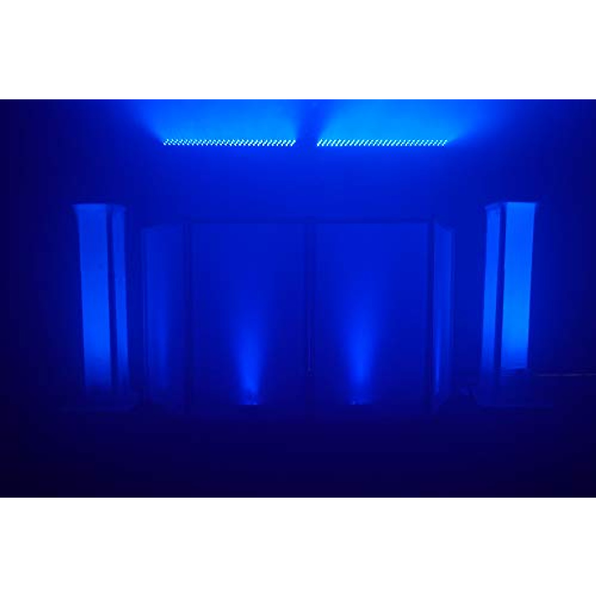 Rockville ROCKSTRIP 252 LED 5 Channel DMX RGB Color Strip DJ Wash Up Light Bar