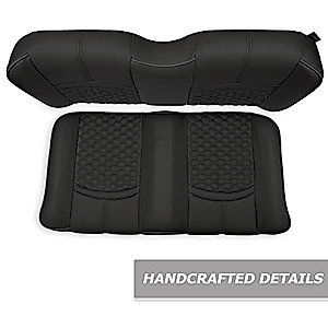 MODZ® FS1 Custom Golf Cart Front Seat for ICON - [Add $40] - Black Base - Cobra Pattern