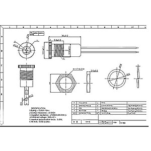 WELLSTRONG 5521 5525 high Current, IP67 68 Waterproof Charging Cable DC Replacement for Hoverboard Charger Port for Electric Smart Self-Balancing Scooter etc.