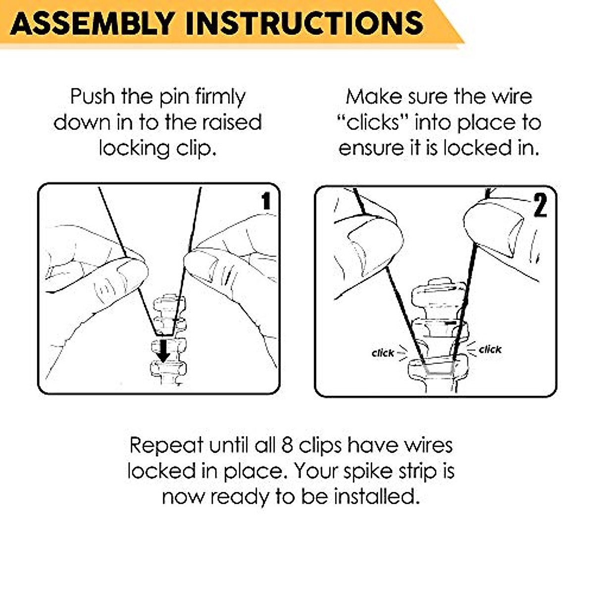 Defender | Pro Wide Stainless Steel | 4 Feet | Self-Assembly Kit | Info Guide