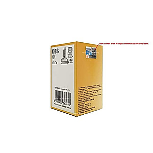 PHILIPS D3S 4300K XenStart OEM Replacement HID XENON Bulb 42403C1 35W DOT GERMANY - Pack of 1 by ALI