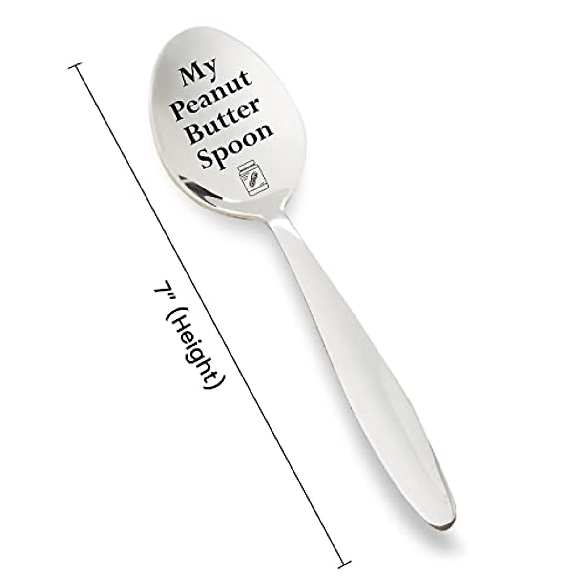 My Peanut Butter Spoon Gift For Peanut Butter Lover | Gift For Mom | Birthday Gift For Friends Coworker | Christmas Gift For Him Her | Gift For Dad Grandpa Kids |Gift for Men Women Who Have Everything