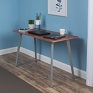 OFM Table Computer Desk, 48, Cherry