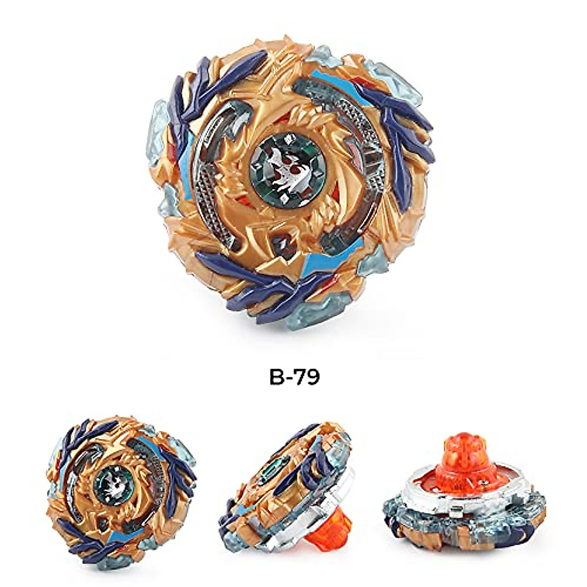 Battle Burst Tops 4 Pieces Pack, Battle Top Burst High Performance Set, Birthday Party School Gift for Kids