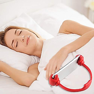 YuCool 4 Packs OK Cell Phone Stands, Adjustable Flexible Cellphone Stand,Mobile Smartphone Display Holder-4 Colors