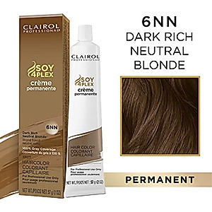 Clairol Professional Permanent Crème Hair Color 6nn Dark Neutral Blonde, 2 Oz (Pack of 1)