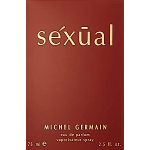 Michel Germain Sexual Eau de Parfum Fragrance Spray, Top Notes of Japanese Osmanthus Flower, Italian Bergamot, Italian Clementine, Long-Lasting, Classic & Sensual Gift for Her, 2.5 Fl Oz