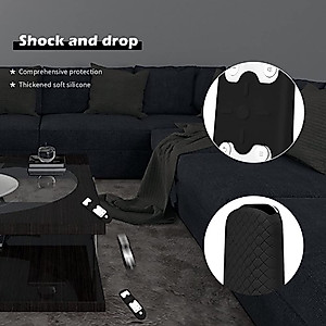 Liphontcta Silicone Protective Case Compatible for Sony ps5 Remote Skin case, Silicone Sleeve for Sony PS5 Remote Control, Shock Absorption Washable, Glow in The Dark for ps5 Remote Cover (Glowing Blue)