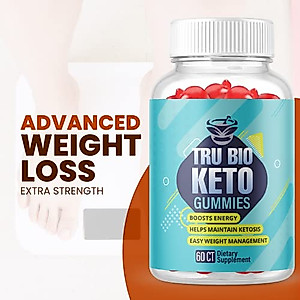 Ark Labs Tru Bio Keto Gummies, Tru Bio Keto ACV Gummies (2 Pack)
