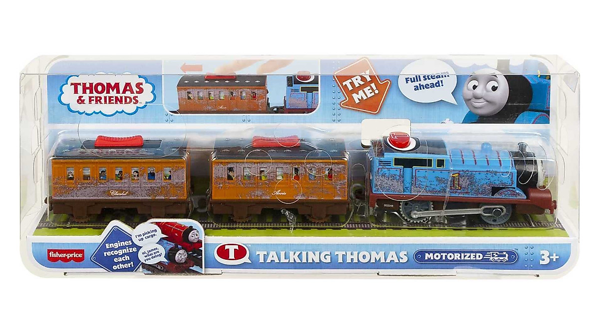 Talking Thomas & Friends Motorized Train for Kids Ages 3+ | Interactive Toy