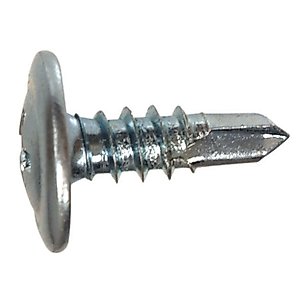 The Hillman GroupThe Hillman Group 35269 Truss Washer Head Phillips Lath Self-Drilling Screw 8 x 1 75-Pack