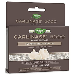 Nature's Way Garlinase Fresh, 100 Tablets