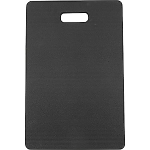 Klein Tools 60135 Kneeling Pads, Adult Mens Soft Thick Closed Cell Soft Foam Professional Tradesman Pro Pads with Handle, Black