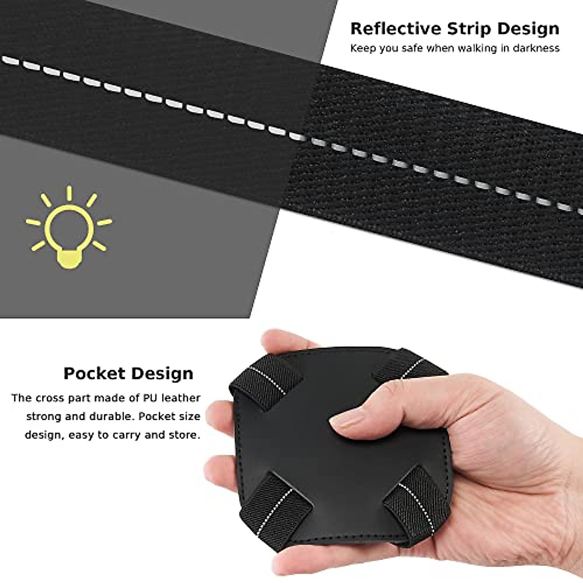 Travelkin Luggage Bungee Strap for Suitcases TSA Approved, Travel Bag Bungee Belt for Suitcases Add a Bag (Black)