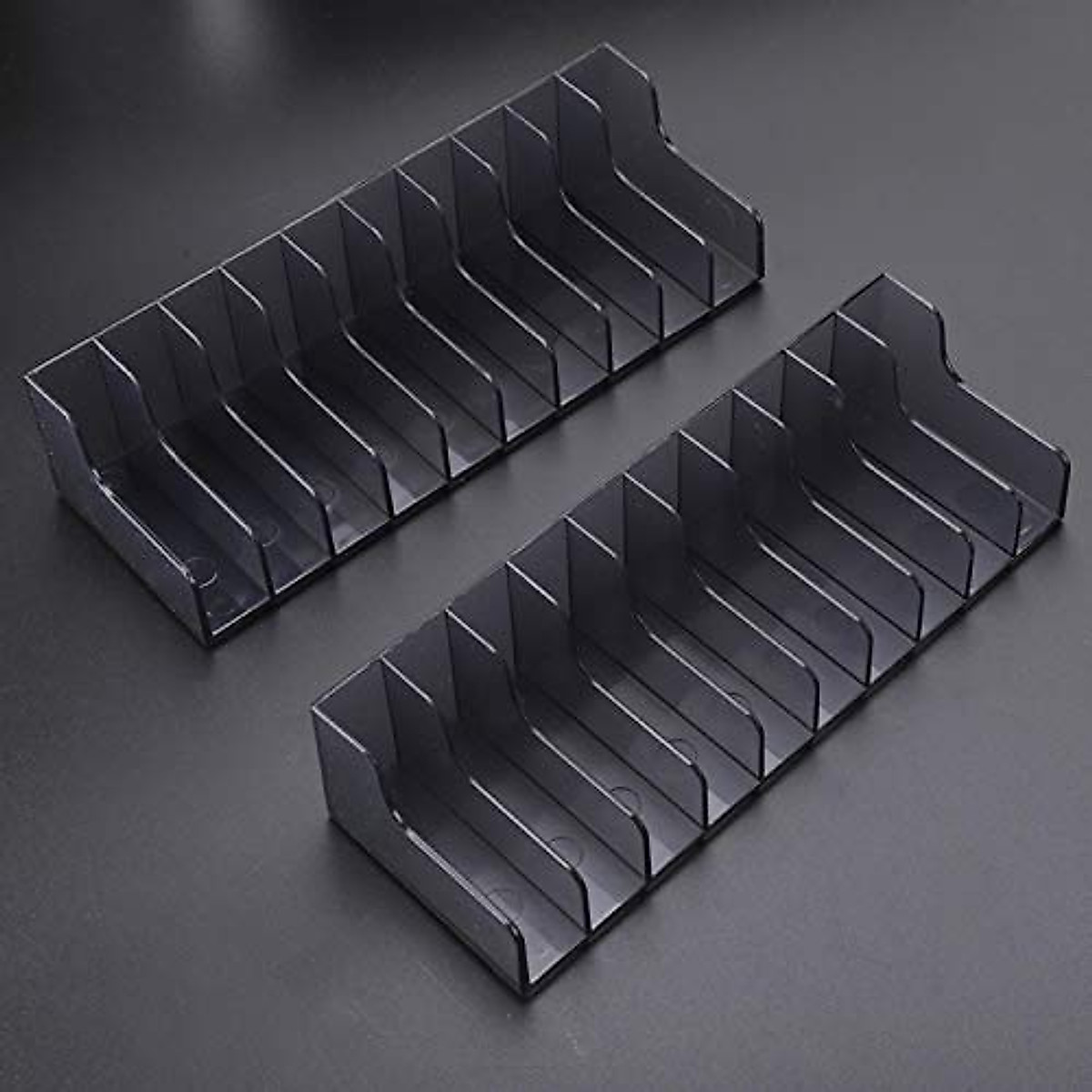 Okuyonic Games Rack, 2 Pcs Waterproof Game Card Box More Precise Large Capacity for/Slim/PRO for Pro Game Consoles