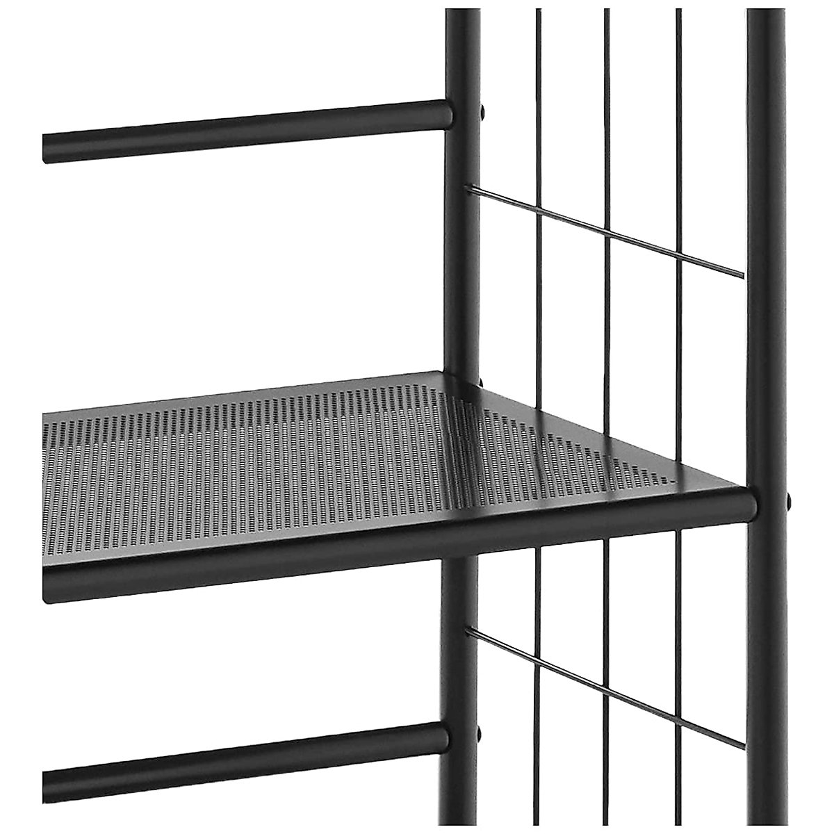 ORE International R597-5 Five Tier Metal Book Rack,Black