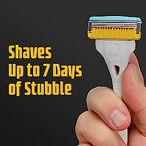 Schick Hydro Stubble Eraser Razor with 2 Razor Refill Blades