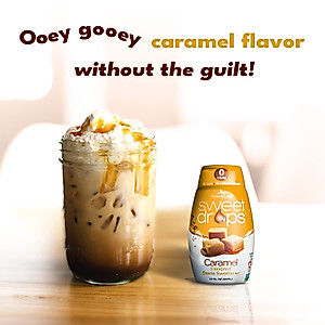 SweetLeaf Sweet Drops Caramel Stevia Liquid Sweetener - Flavor Foods, Keto Coffee with Sugar Free, 0 Calorie, Non-Glycemic Response SweetLeaf Stevia Drops, 1.7 Fl Oz Ea (Pack of 3)