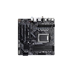 GIGABYTE B650M C V2 (AM5/ LGA 1718/ AMD/ B650/ Micro-ATX/ 5-Year Warranty/ DDR5/ PCIe 4.0 M.2/ PCIe 4.0/ USB 3.2 Gen1 Type-C/ 1GbE LAN/Motherboard)
