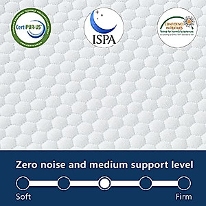 Molblly Queen Mattress, 12 inch Innerspring Mattress in a Box, Ultimate Motion Isolation Individually Wrapped Pocket Coils Mattress, Pressure Relief and Supportive