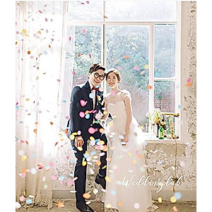 1 inch Tissue Paper Confetti 5000 pcs Circle Confetti Wedding & Birthday Party Decoration Royal Blue