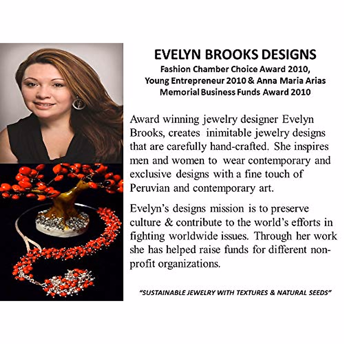 E B Evelyn Brooks Designs Gold Tree of Life Charm - Stretchy Bracelet - w/Meaningful Good Luck, Prosperity, Love Huayruro Seeds - Great Gifts for Mom, Sister, Daughter, Girlfriend