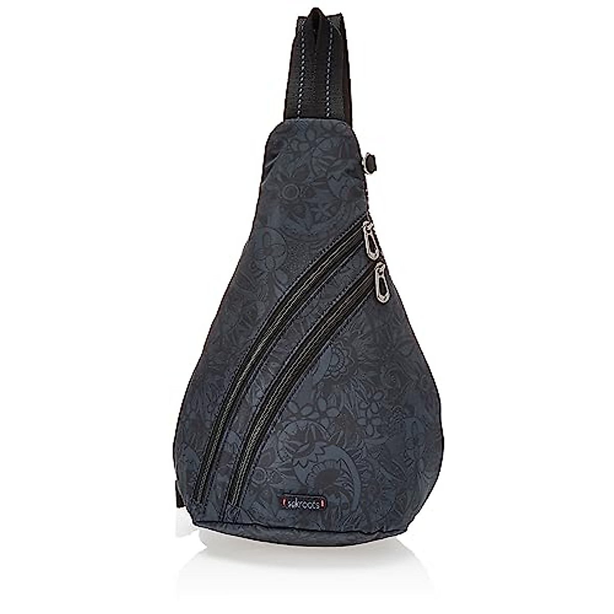 Sakroots Women's On The Go Sling Backpack in Nylon Eco Twill, Black Spirit Desert 2