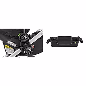 Baby Jogger/Graco Car Seat Adapters for City Select and City Select LUX Strollers, Black with Baby Jogger Parent Stroller Console, Black